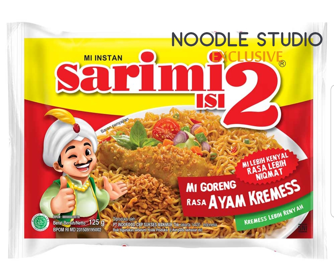 Sarimi isi 2 Dua Mie Mi Goreng Rasa Ayam Kremes | Lazada Indonesia
