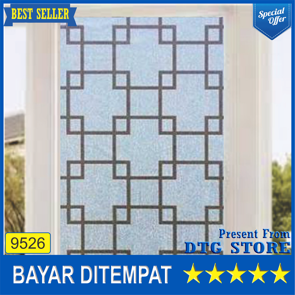 PROMO!! Stiker Kaca Jendela Rumah Sticker Kaca Sunblast Size 45 cm x 1 ...