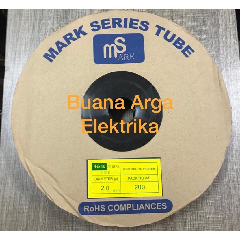 Marking tube MARK SERIES 2.0 Untuk Kabel 0.24-0.5mm @200mtr | Lazada ...