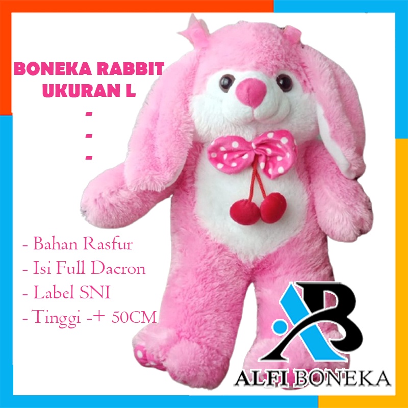 [ BISA BAYAR DI TEMPAT ] Boneka Kelinci Telinga Panjang - Boneka Rabbit ...