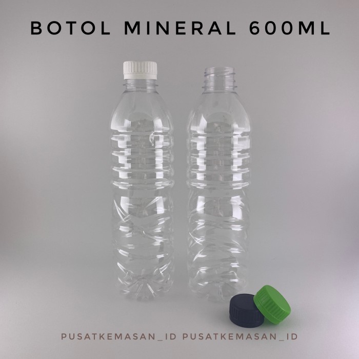 Botol AMDK 600ml Murmer Long Neck / Minyak Goreng Air PH Mineral ...