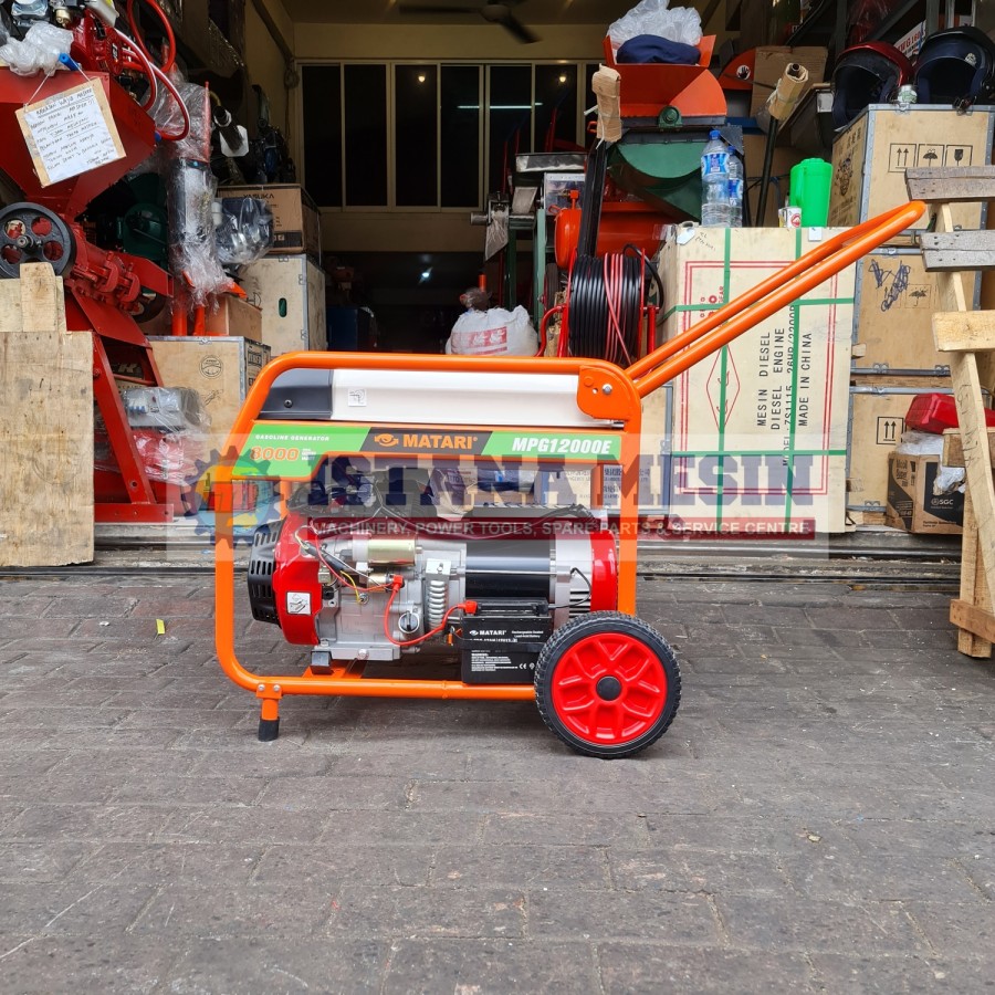 10KVA GENSET BENSIN 8000W MATARI GASOLINE GENERATOR MATARI MPG 12000E ...
