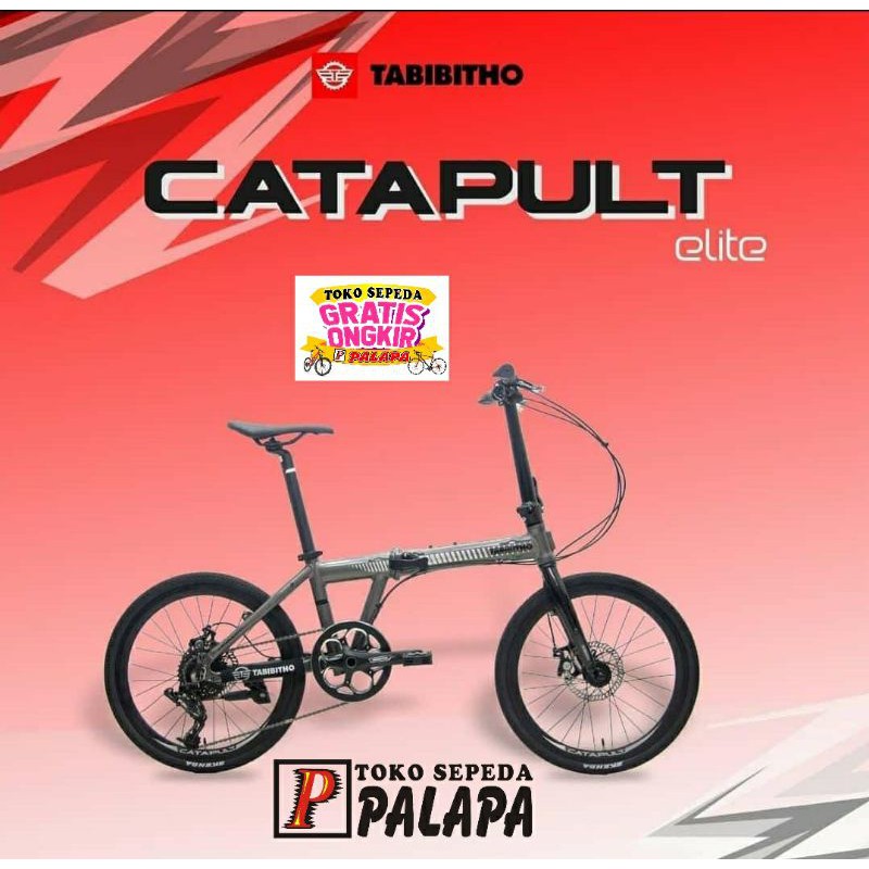 SEPEDA LIPAT 20 TABIBITHO CATAPULT ELITE SELI FOLDING BIKE | Lazada ...
