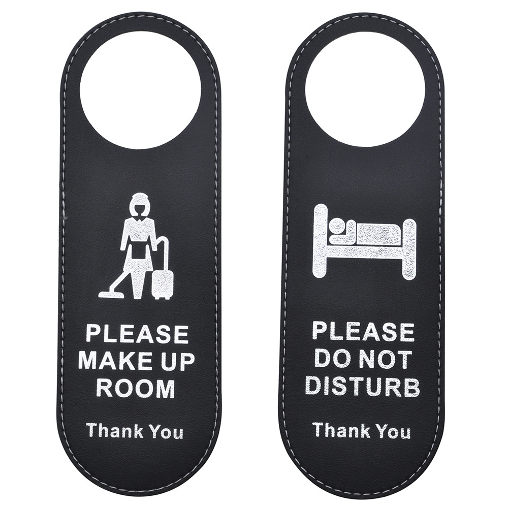 Sign Pintu Tulisan Do Not Disturb Untuk Kamar Hotel/Door Sign Hanger ...