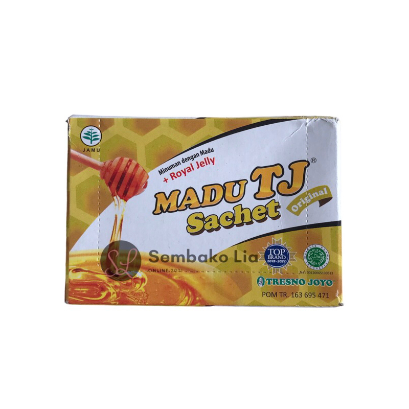 Madu TJ Sachet Isi12 Sachet / Madu TJ Sachet 1 Box Isi 12 Sachet ...