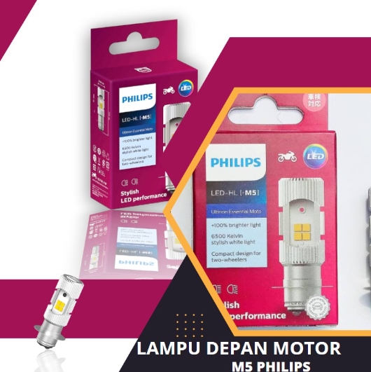 Lampu Depan LED Motor Yamaha Xeon GT 125 Garuda Osram T19 - Putih ...