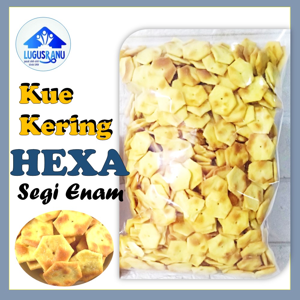Hexa Camilan Ringan Biskuit Hexa Segi Enam Sedap Mantul | Lazada Indonesia