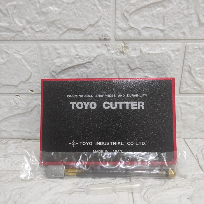 ALAT POTONG KACA TOYO TC90 ORIGINAL MADE IN JAPAN TOYO GLASS CUTTER ...