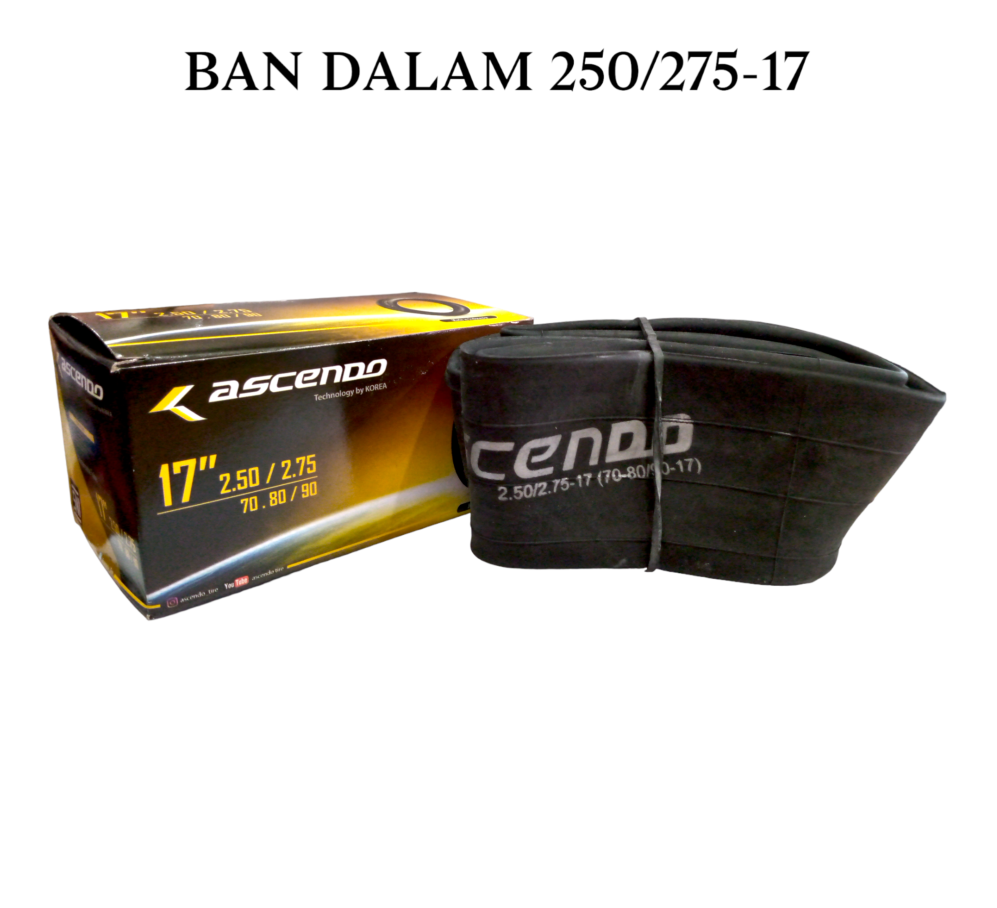 Ban Dalam 250/275-17 Ascendo | Lazada Indonesia