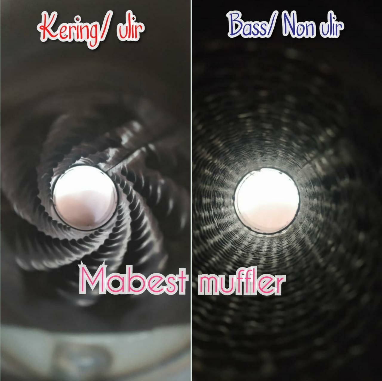 Resonator Mobil Manual Matic HKS Scoot Stainless Full Glaswoll Bensin ...