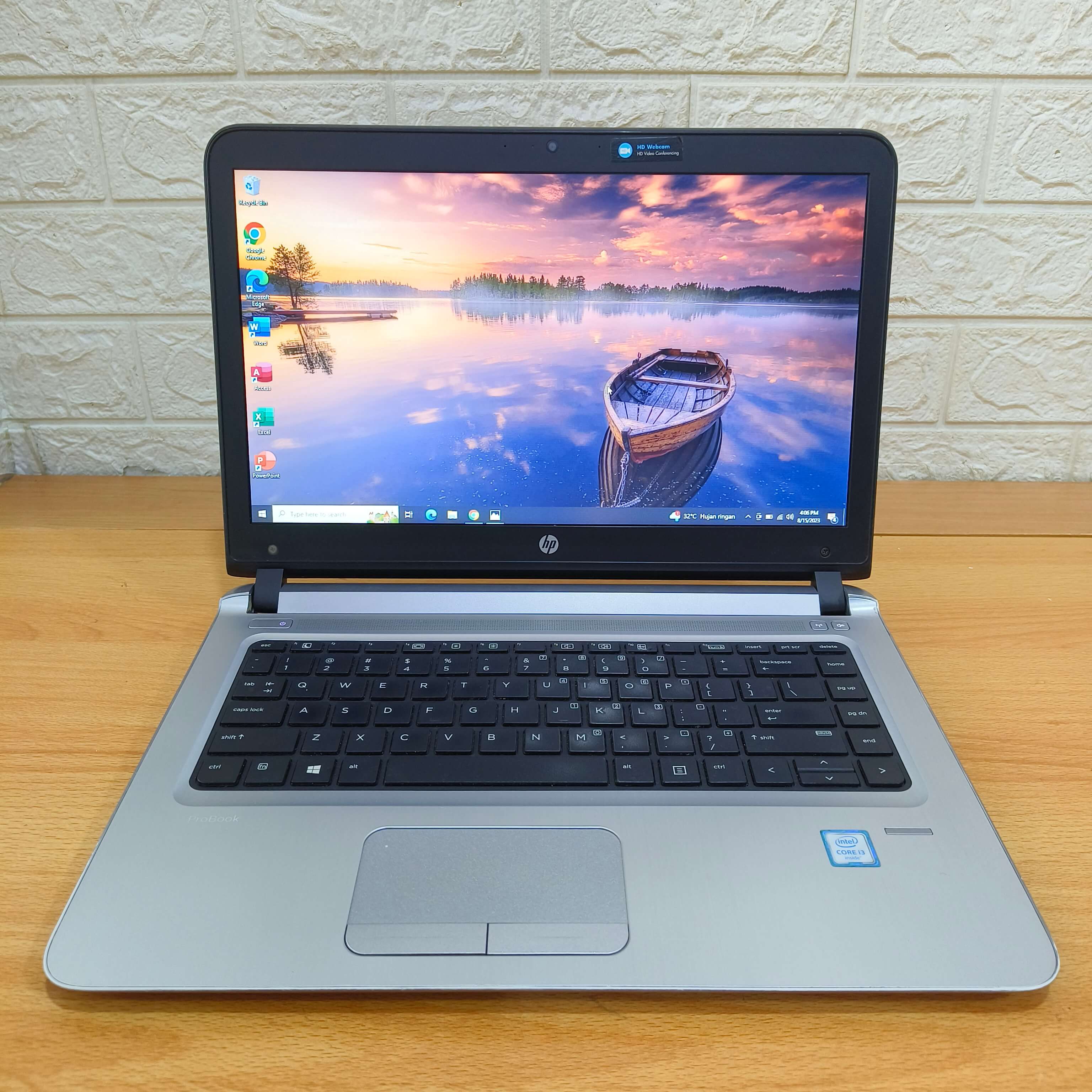 Laptop HP Core i3 Gen 6 RAM 8GB SSD 128GB HDD 500GB ProBook 440 G3 ...
