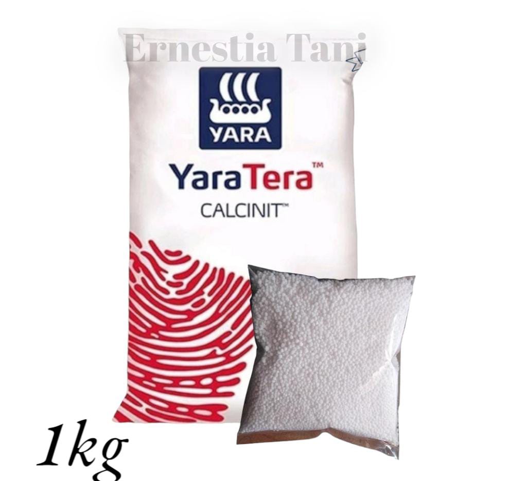 Repack YARA TERA 1 KG / Yara Tera Calcinit Pupuk Kalsium Nitrat ...