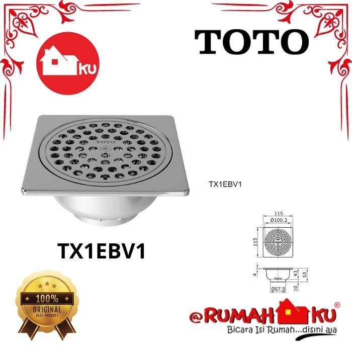Floor Drain Toto Tx1Ebv1 | Lazada Indonesia