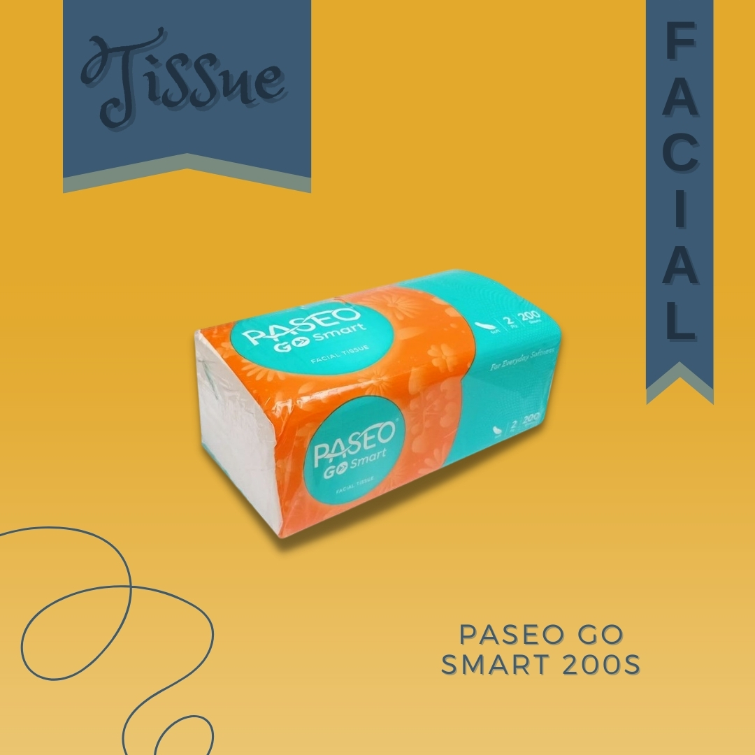 TISSUE | TISU FACIAL | PASEO GO SMART 200S | Lazada Indonesia