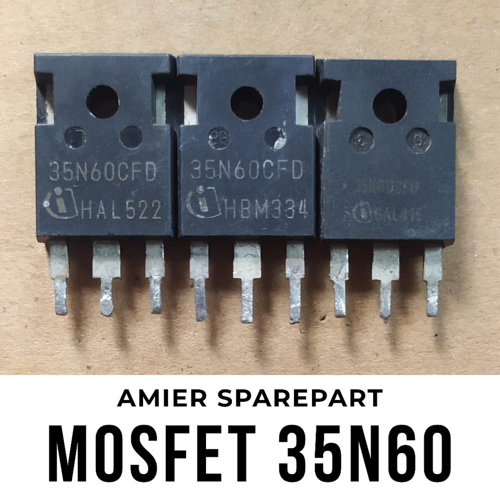 ORIGINAL MOSFET 35N60CFD 35N60C3 FET 35N60 35A 600V | Lazada Indonesia