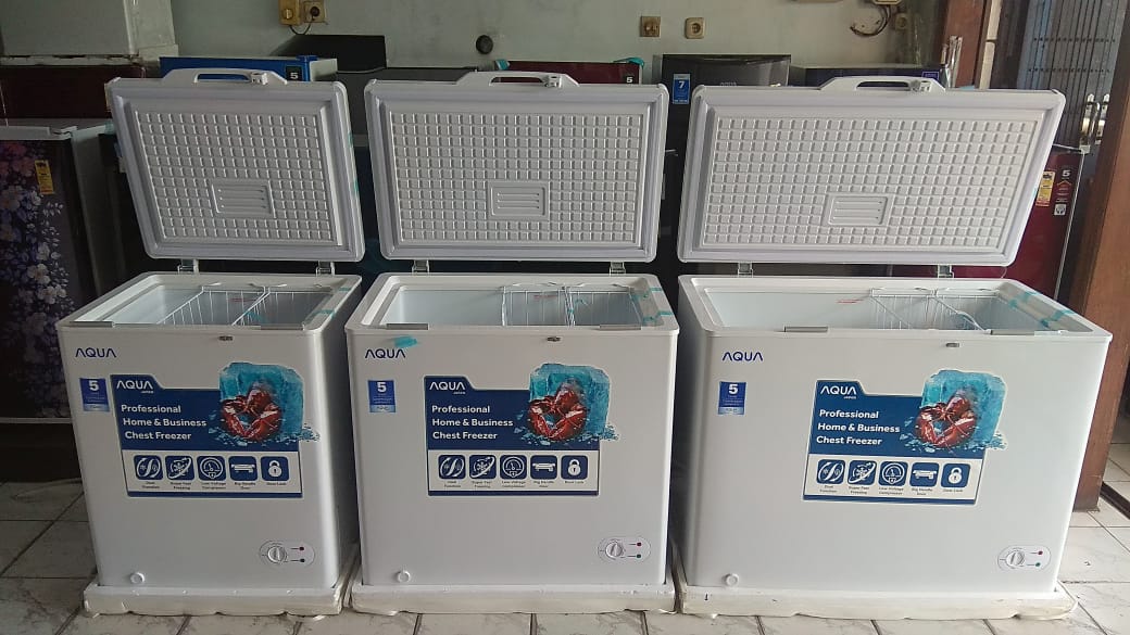 FREEZER BOX AQUA/FREEZER AQUA/ FREEZER DAGING | Lazada Indonesia