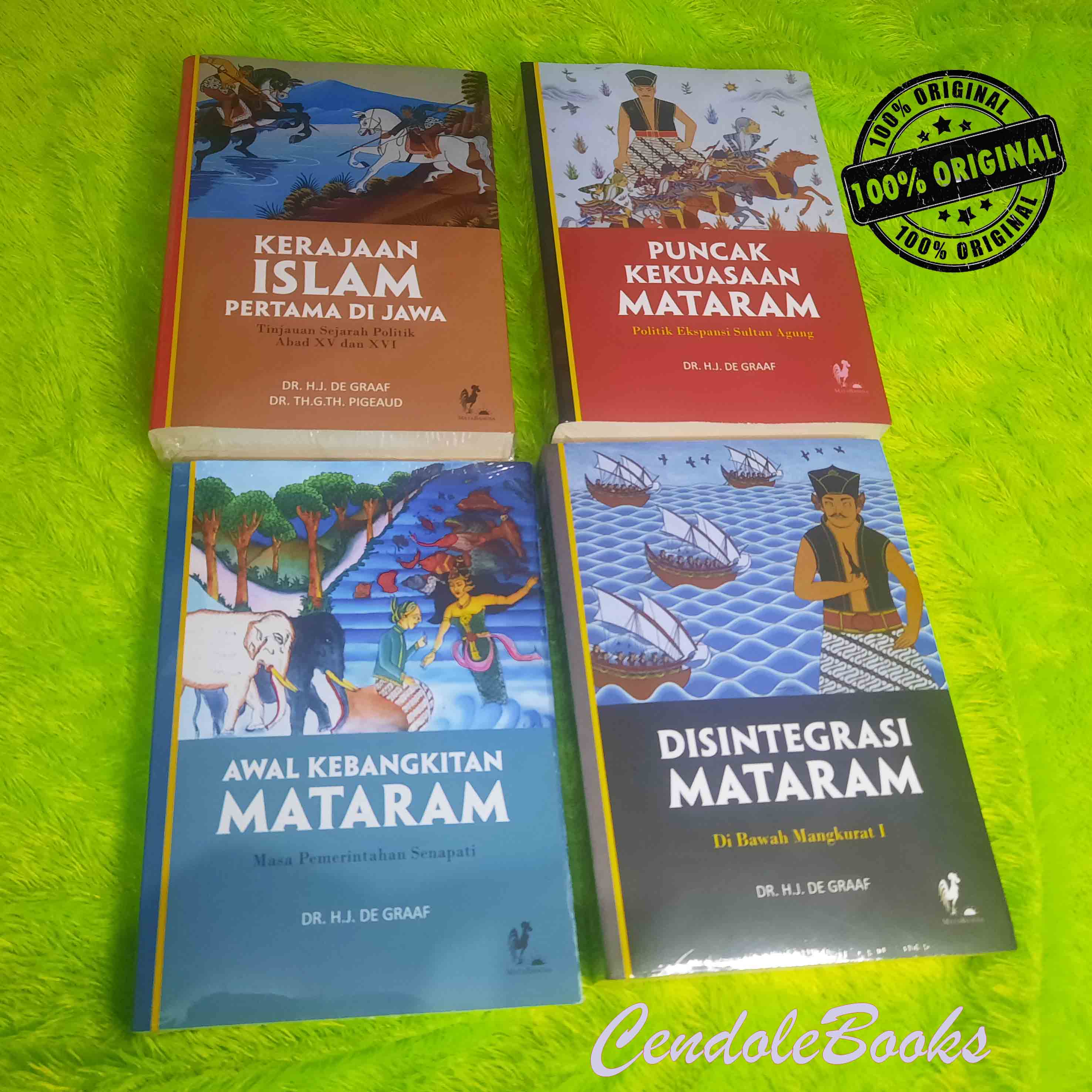 Paket Buku Kerajaan Mataram Islam Karya Dr. H.J. De Graaf Isi 4 Buku | Lazada Indonesia