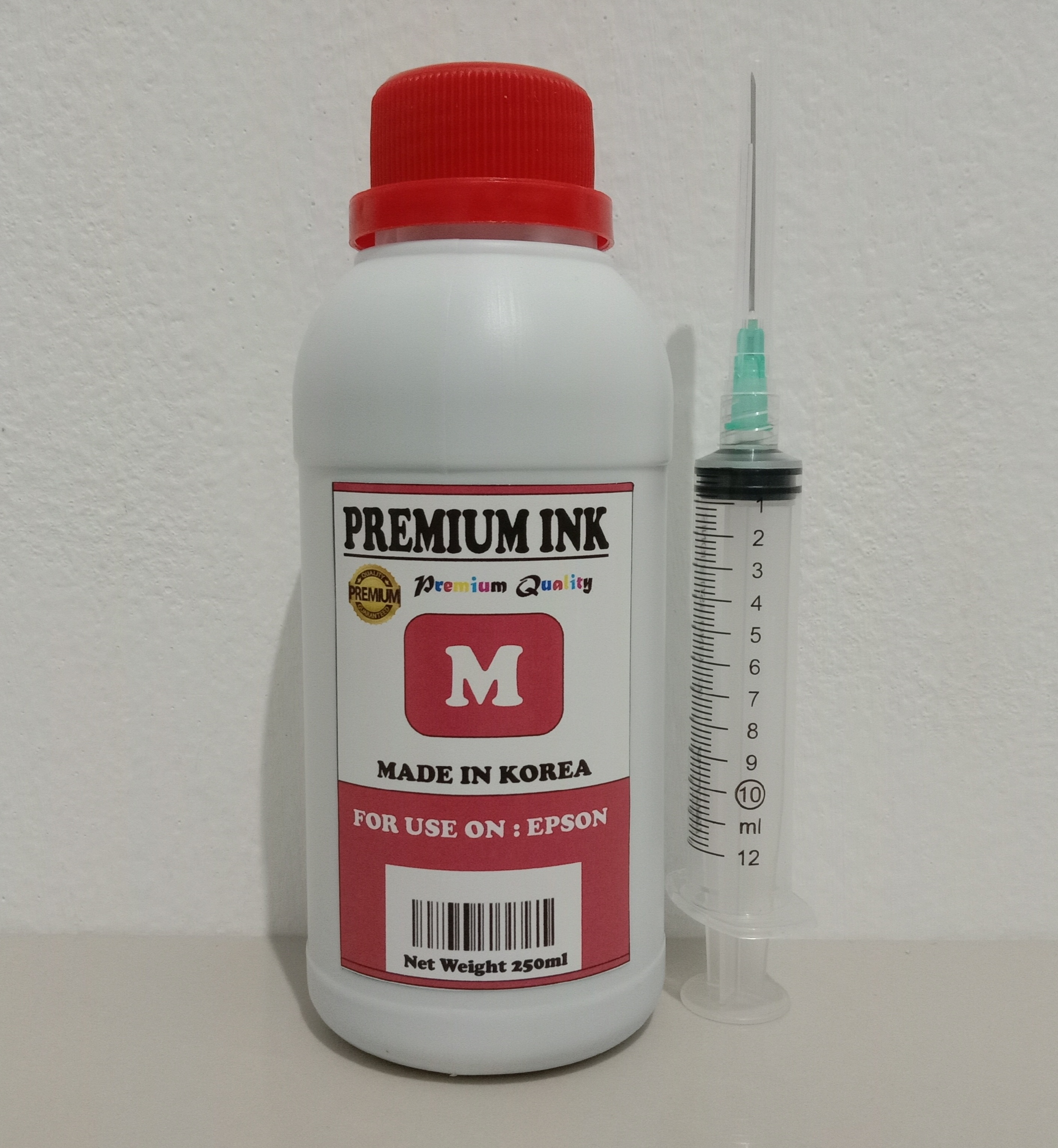 TINTA ISI ULANG / REFILL PRINTER EPSON ISI 250ML PREMIUM INK-BONUS ...