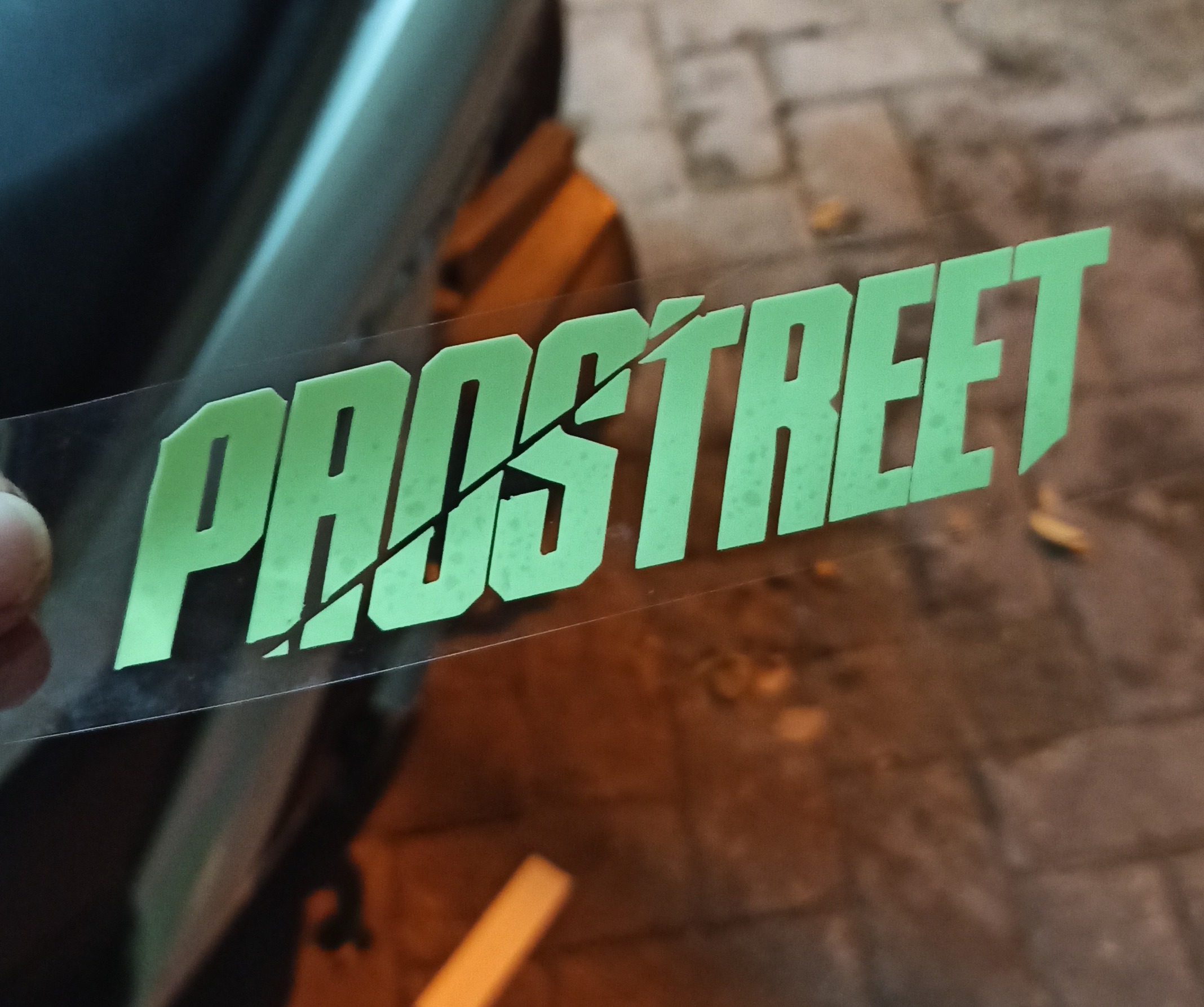 Stiker Prostreet Besar Motor 30cm Kecil Cutting Sticker NFS Prostreet ...