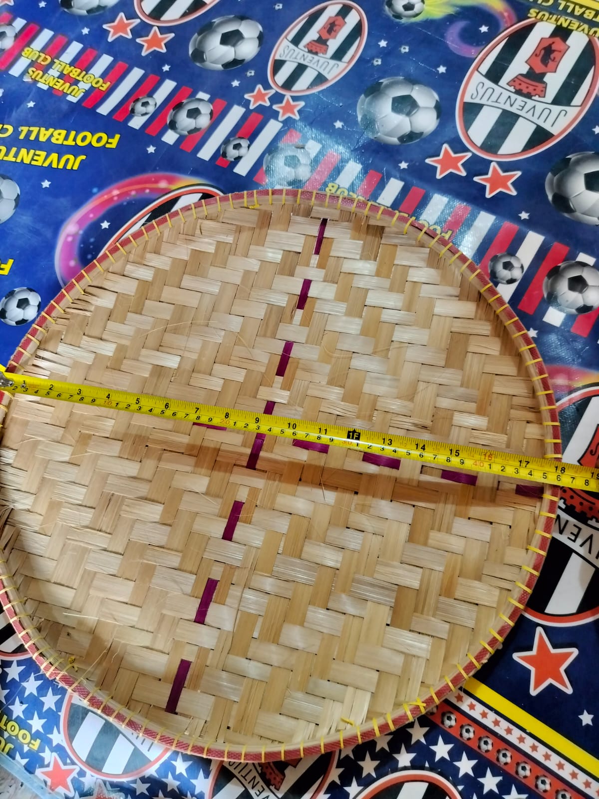 TAMPAH Anyam Bambu / TAMPAH SEDANG 46 CM / Tampah Bambu Nampah Tumpeng ...