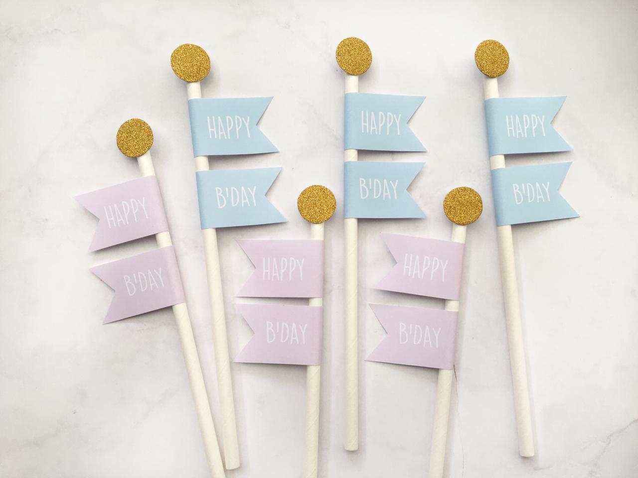 TOPPER HBD BENDERA | Lazada Indonesia