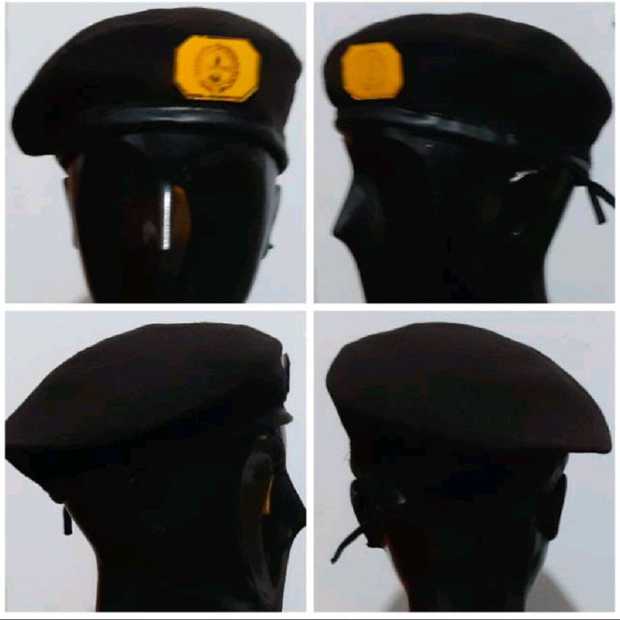 TOPI BARET PRAMUKA SD-SMP-SMA (BAHAN LAKEN) dan PIN | Lazada Indonesia