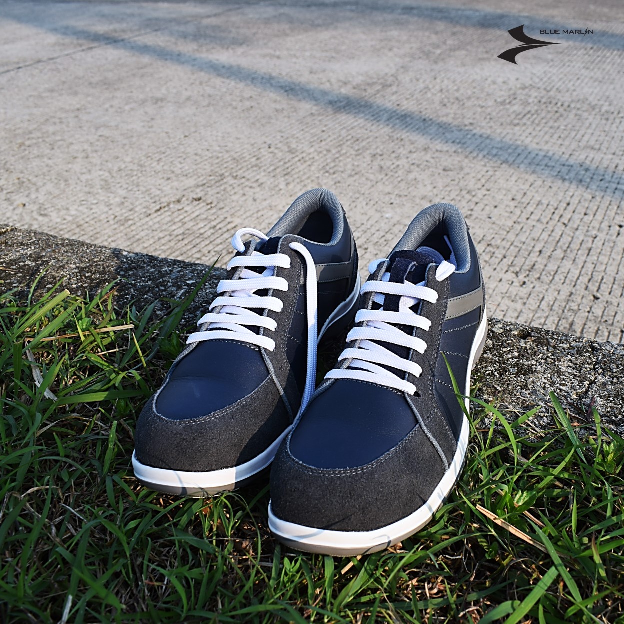 Sepatu Safety SNI ujung BESI Blue Marlin DOVE Safety Shoes | Lazada ...