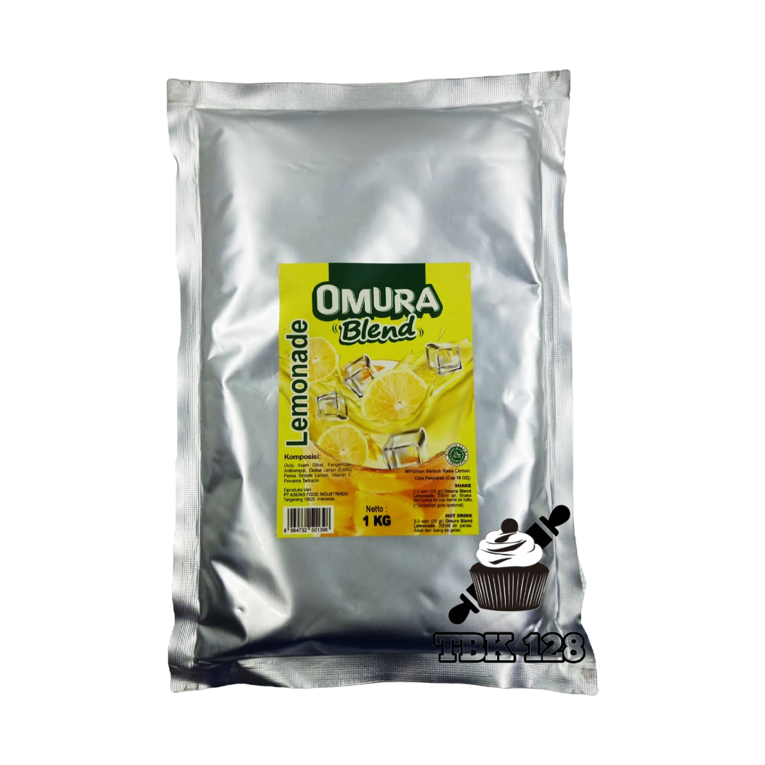 MINUMAN BUBUK OMURA LEMONADE 1 KG / POWDER MINUMAN / LEMONADE POWDER ...