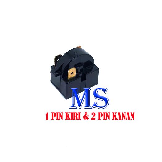 RELAY PTC 3 PIN RELAY KULKAS 3 SOCKET | Lazada Indonesia