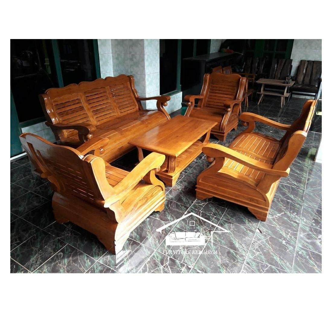 Kursi tamu gajah / Kursi tamu jati / Kursi jati | Lazada Indonesia