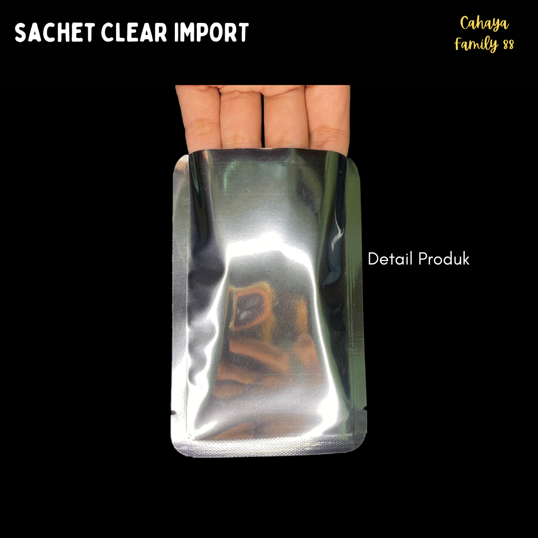 ( 20 Lembar) Plastik Sachet Plastik Saset Alumunium Foil Kombinasi ...