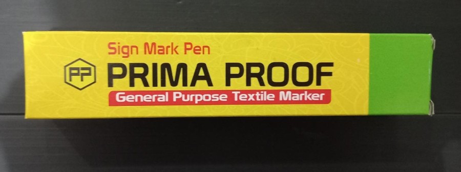 Sign Mark Pen Prima Proof KUNING 72 gr | Lazada Indonesia
