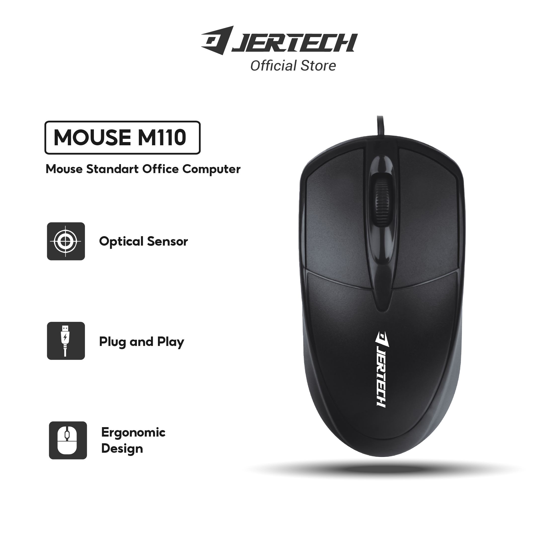 JERTECH Mouse Gaming M110 Professional Gaming Mouse Optical | Lazada Indonesia