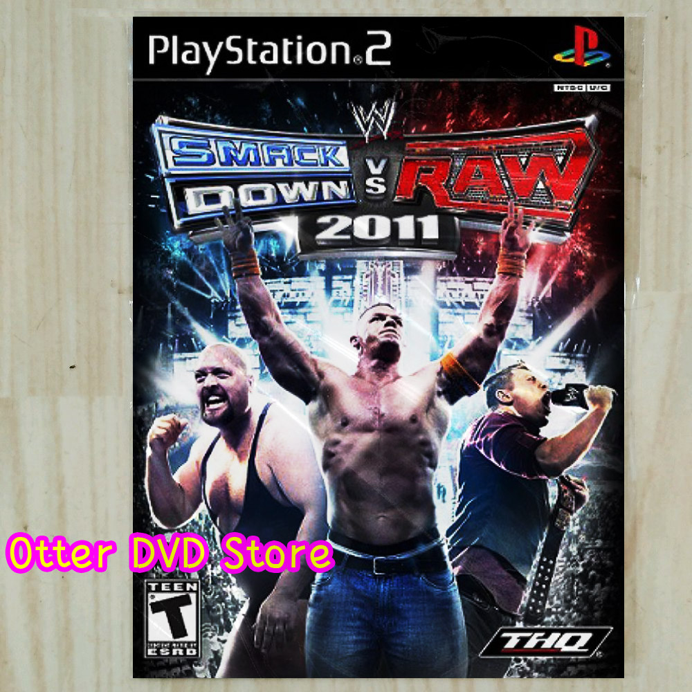 Kaset Game PS2 PS 2 WWE Smackdown Smack Down vs Raw 2011 | Lazada Indonesia