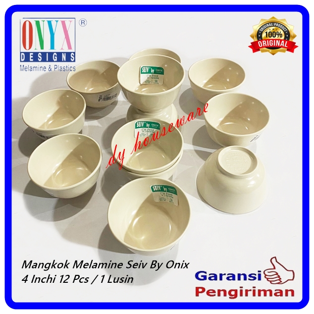 Mangkok Nasi Mangkuk Sup Melamin Asli 10 Cm Seiv By Onix ( 1Lsn / 1/2 ...