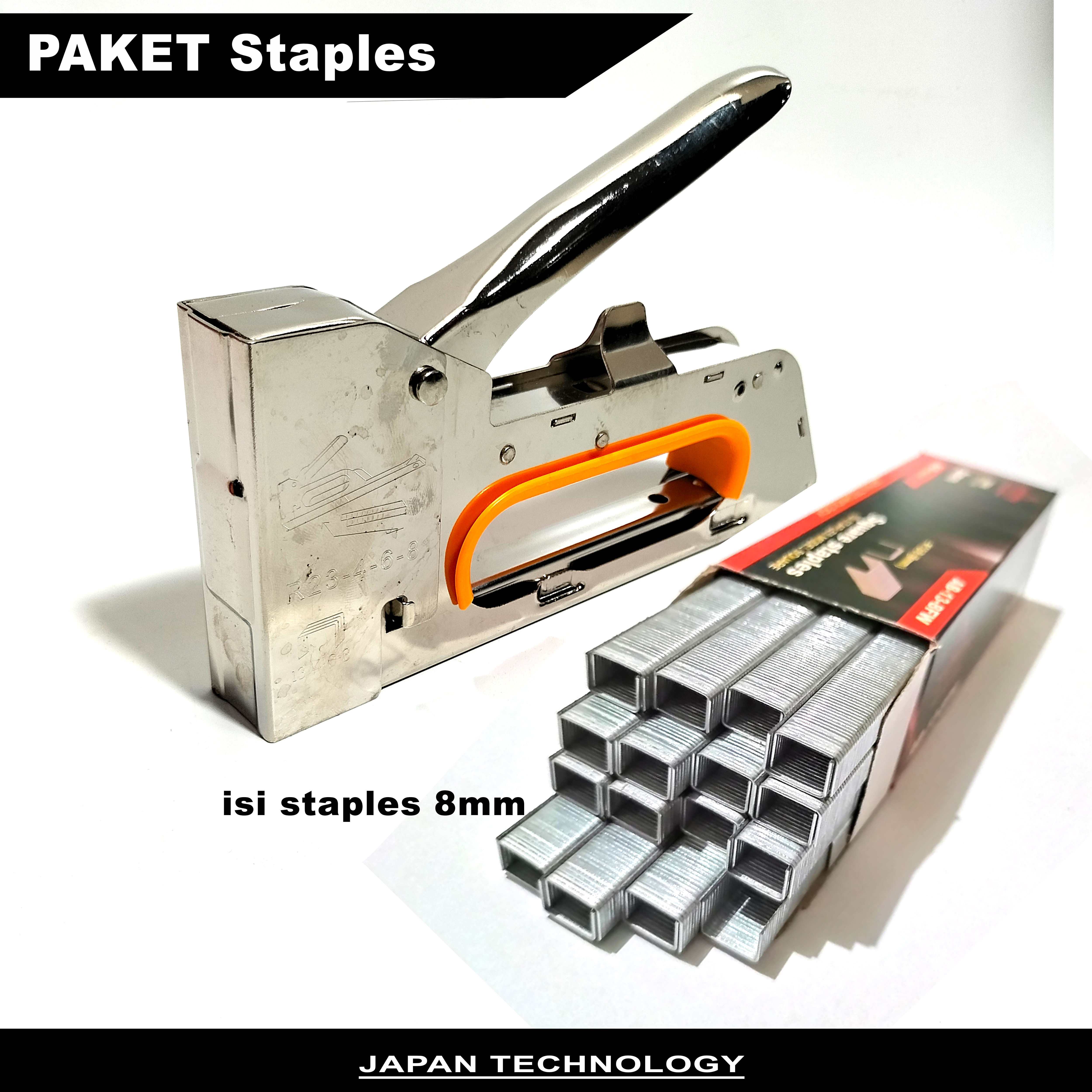 PAKET Stapler Tembak Dan Isinya yang cocok Guntacker dan isi guntacker ...