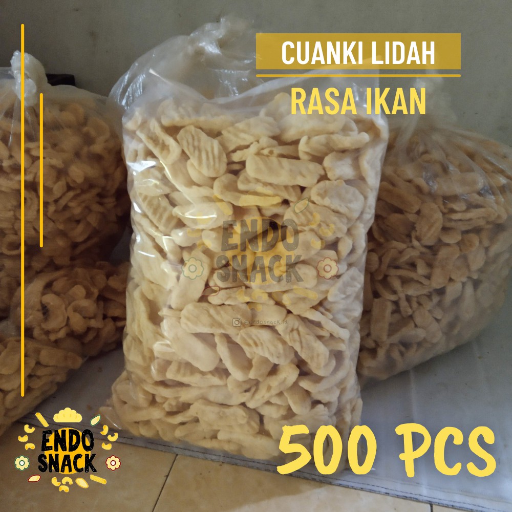 500 Pcs 1 Bal Cuanki Lidah Cuanki Batagor Khas Garut Pelengkap Baso Aci ...