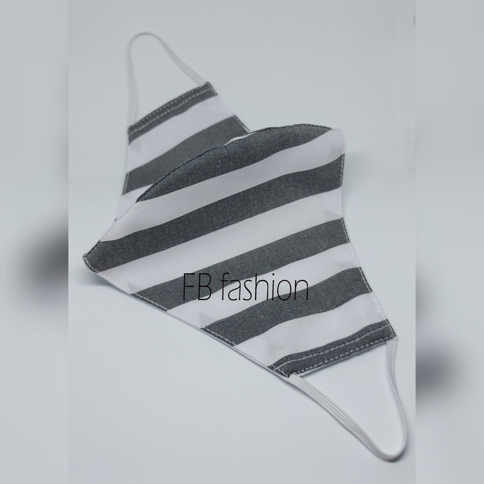 MASKER KAIN MOTIF SALUR, MASKER KAIN 3 LAPIS, MASKER KAIN TALI KARET ...