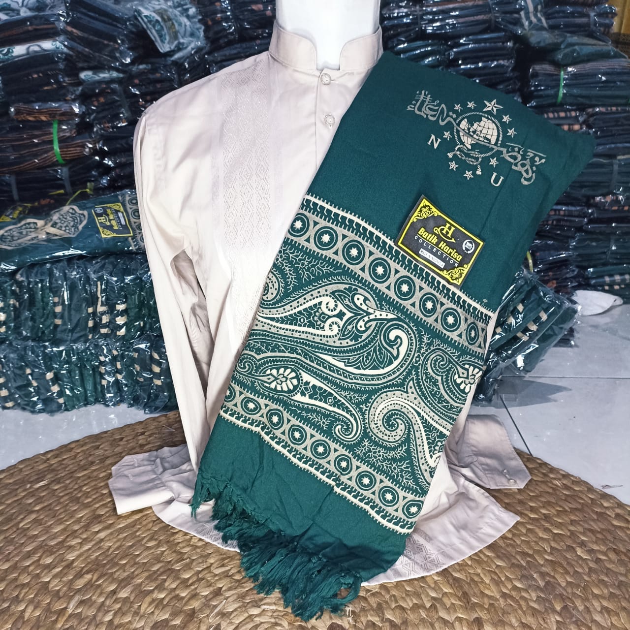 SORBAN MOTIF KASMIRI SORBAN HABIB BAHAR SORBAN PRIA TERBARU BAHAN RAYON ...