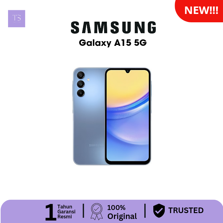 Handphone Samsung Galaxy A15 5G - Free Travel Adapter 25W Original ...