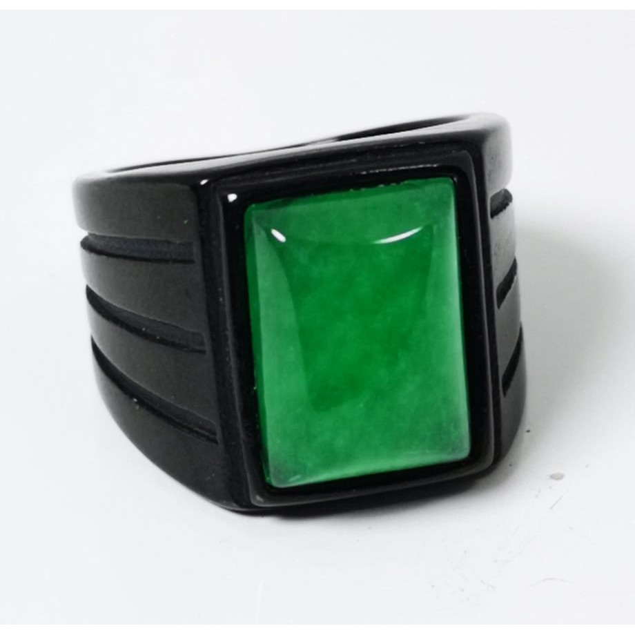 NATURAL PERMATA JADEITE JADE GIOK HIJAU KRISTAL AIR CAKEP DAN ELEGANT ...