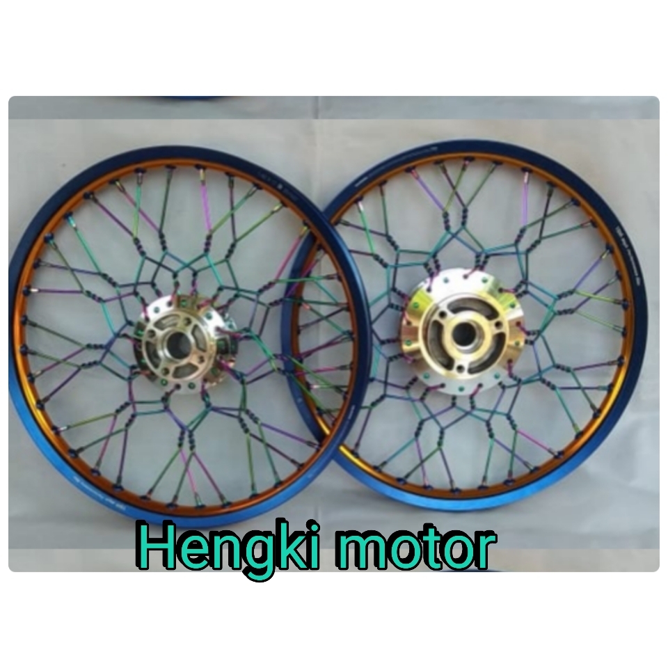 velg kepang satria fu 150 velg tdr two tone 140x17 | Lazada Indonesia