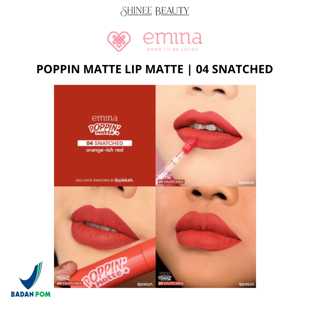 Emina Poppin Matte - Lip Cream [NEW Color 1-10] | Lazada Indonesia