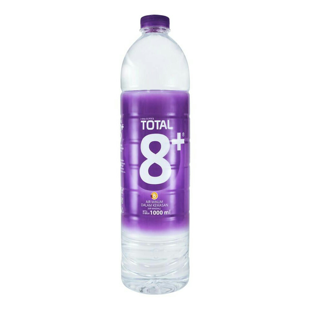Air Minum Total 8+ 1000ml isi 12 x 7dus | Lazada Indonesia