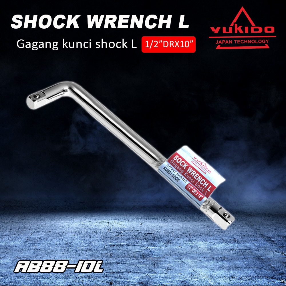 Gagang Kunci Shock L 1/2" 10 Inch - Stang Sok L - L Handle Sock dan ...