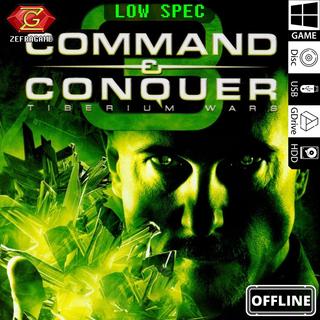 Command and Conquer 3 TIBERIUM WARS PC Full Version/CNC3/CNC 3 TW ...