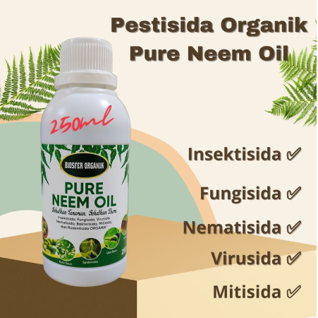 Pestisida Organik Minyak Mimba Neem Oil 250ml Aman Bagi Tanaman Mudah ...