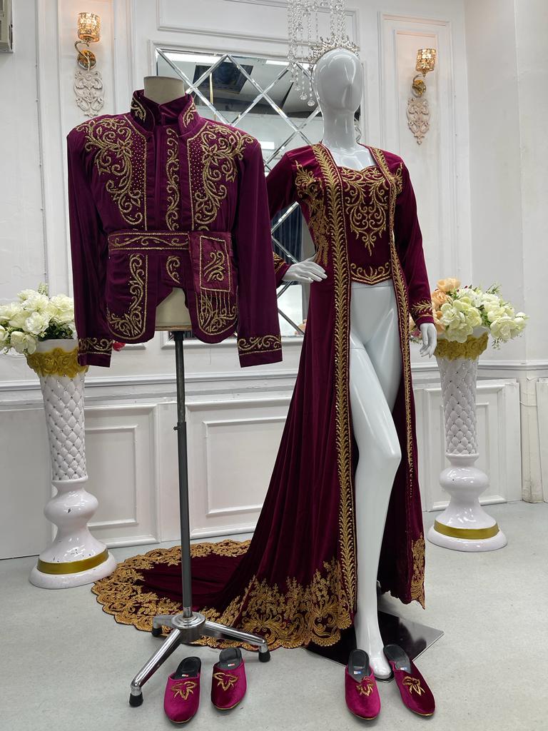 kebaya bludru // kebaya pengantin bludru // kebaya terbaru // kebaya ...