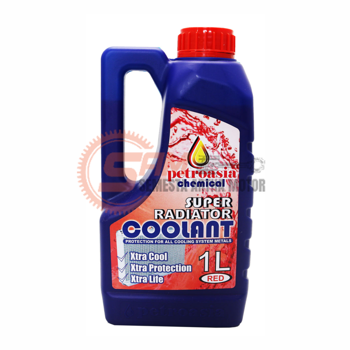 Petroasia Air Radiator Coolant 1L Liter Cairan Pendingin Motor Mobil ...