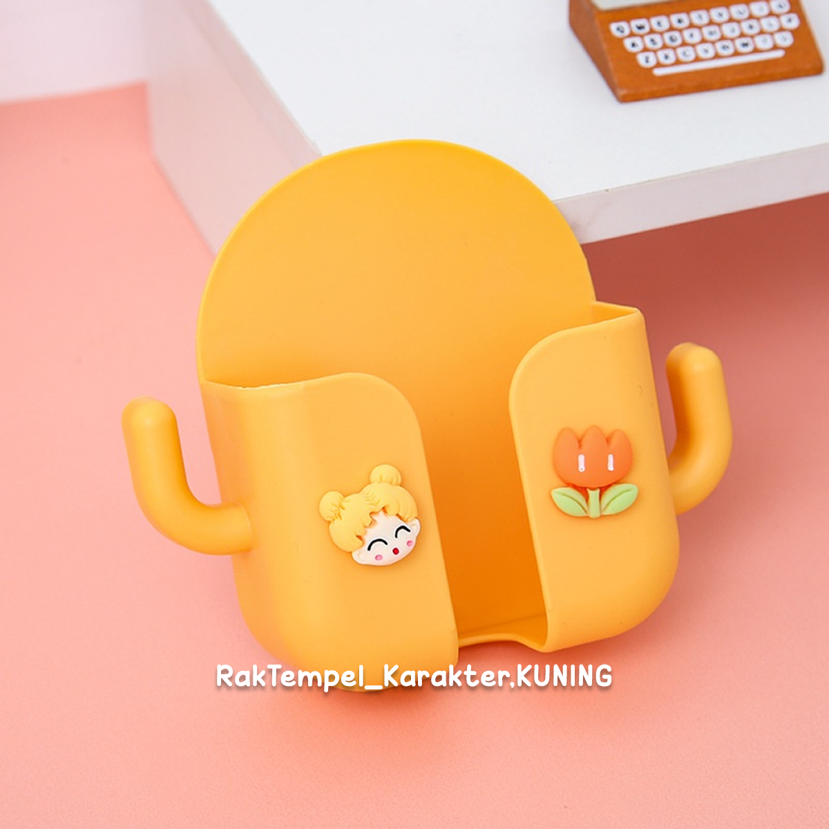 Rak HP DIY | Rak Handphone Dinding Tempel Stiker Karakter Lucu | Rak 2 ...